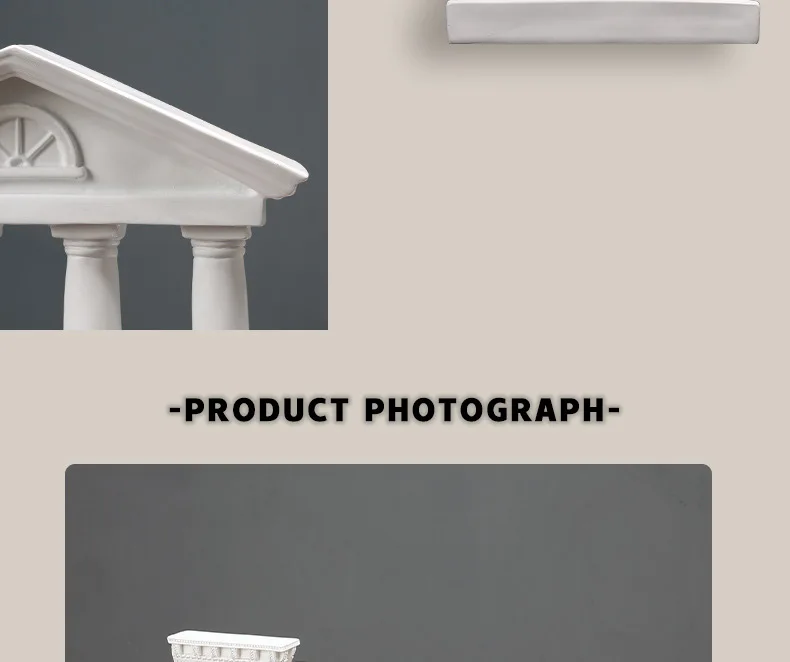 Greek Architectural Resin Model Prop Display Modern Creative Craft ...