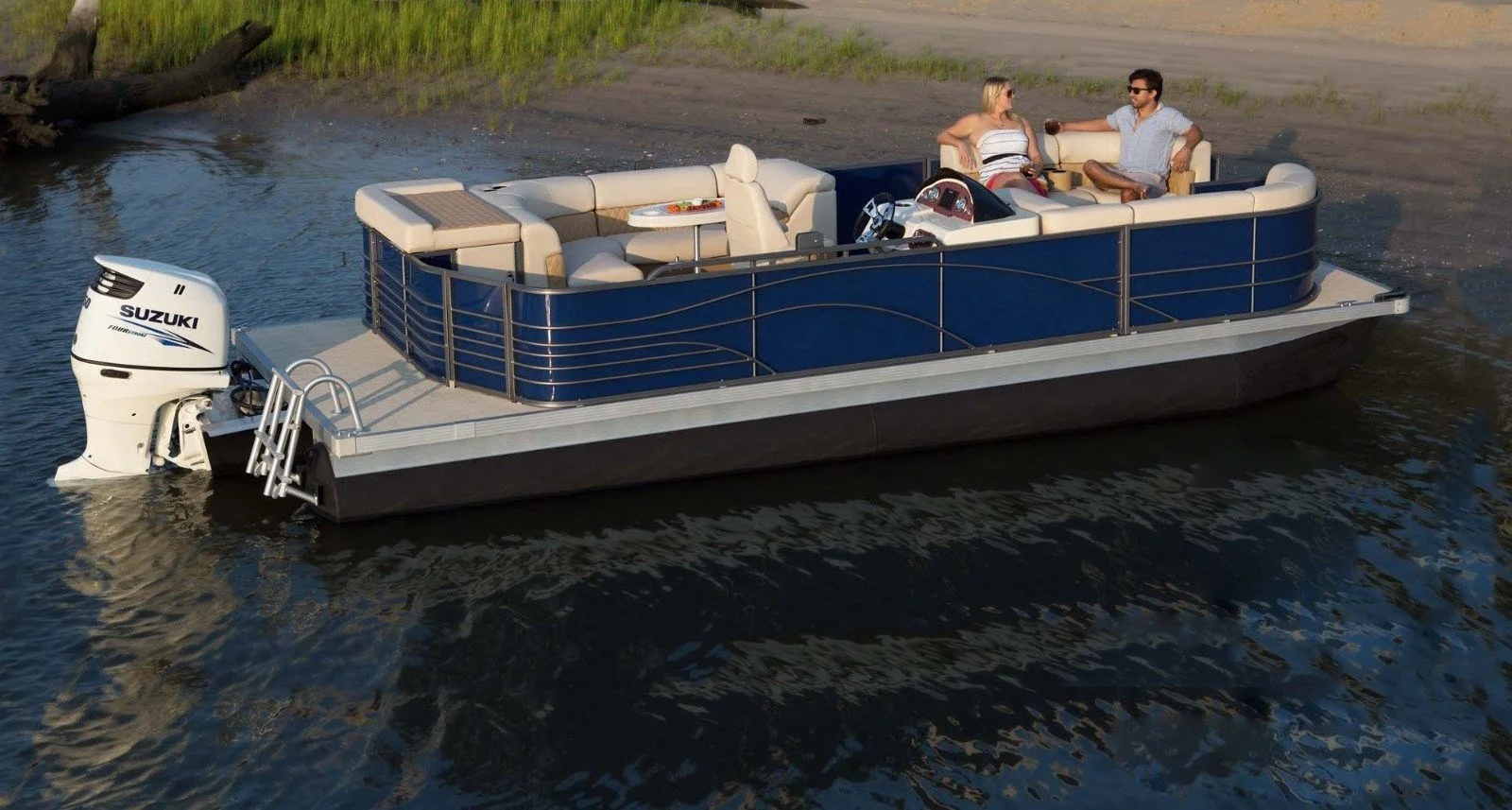 7.6m/25ft Luxury Aluminium Boat with Outboard Engine Electric Sport ...