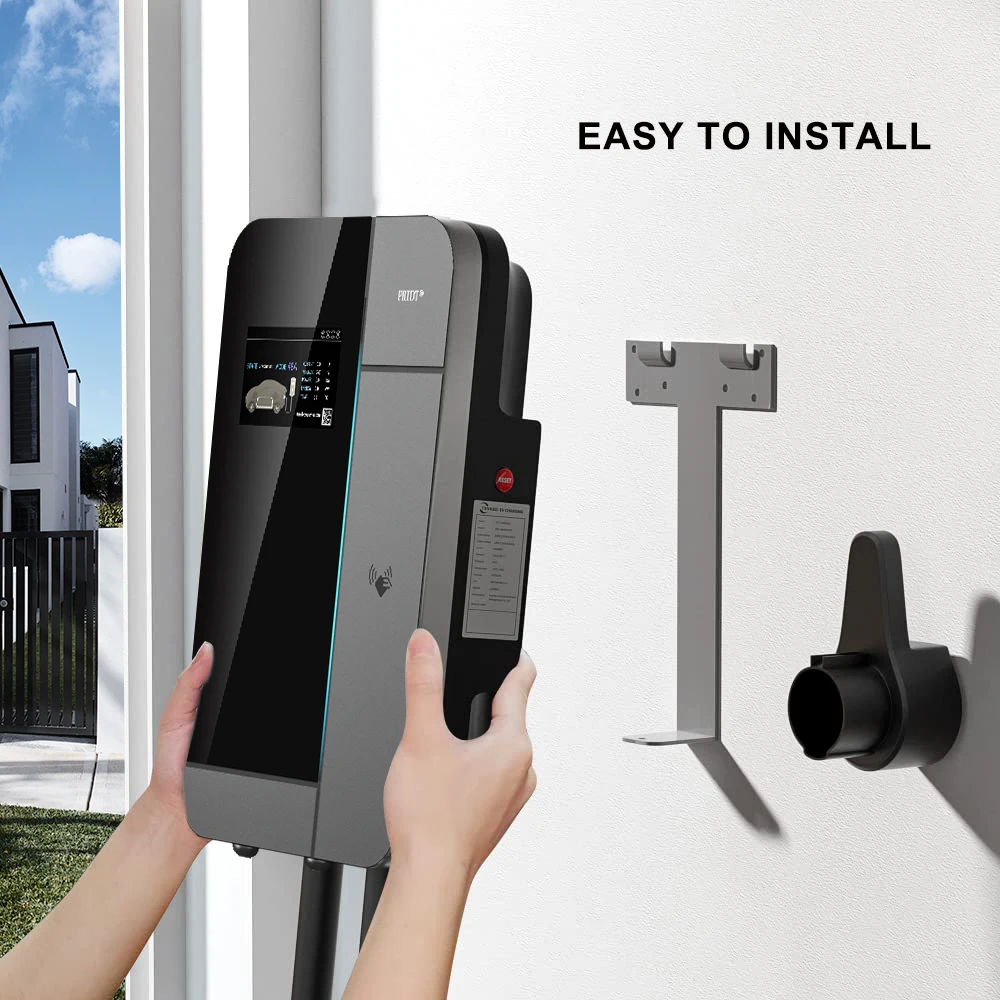 New Electric Vehicle Charging Station 11KW 22KW Three-phase IP55 ...