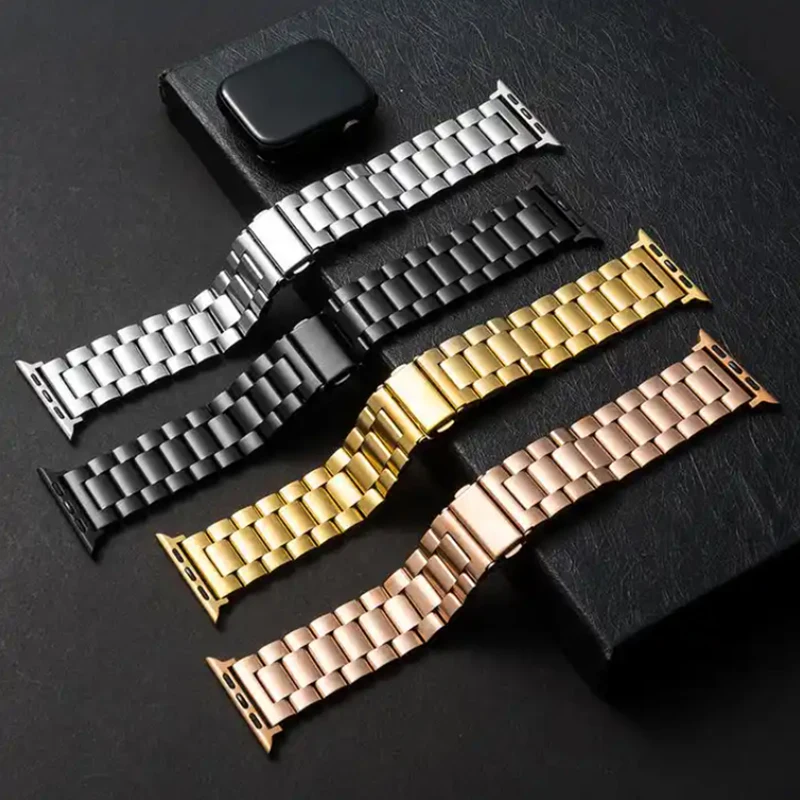 38mm 44mm Luxury Adjustable 316l Stainless Steel Watch Band For ...