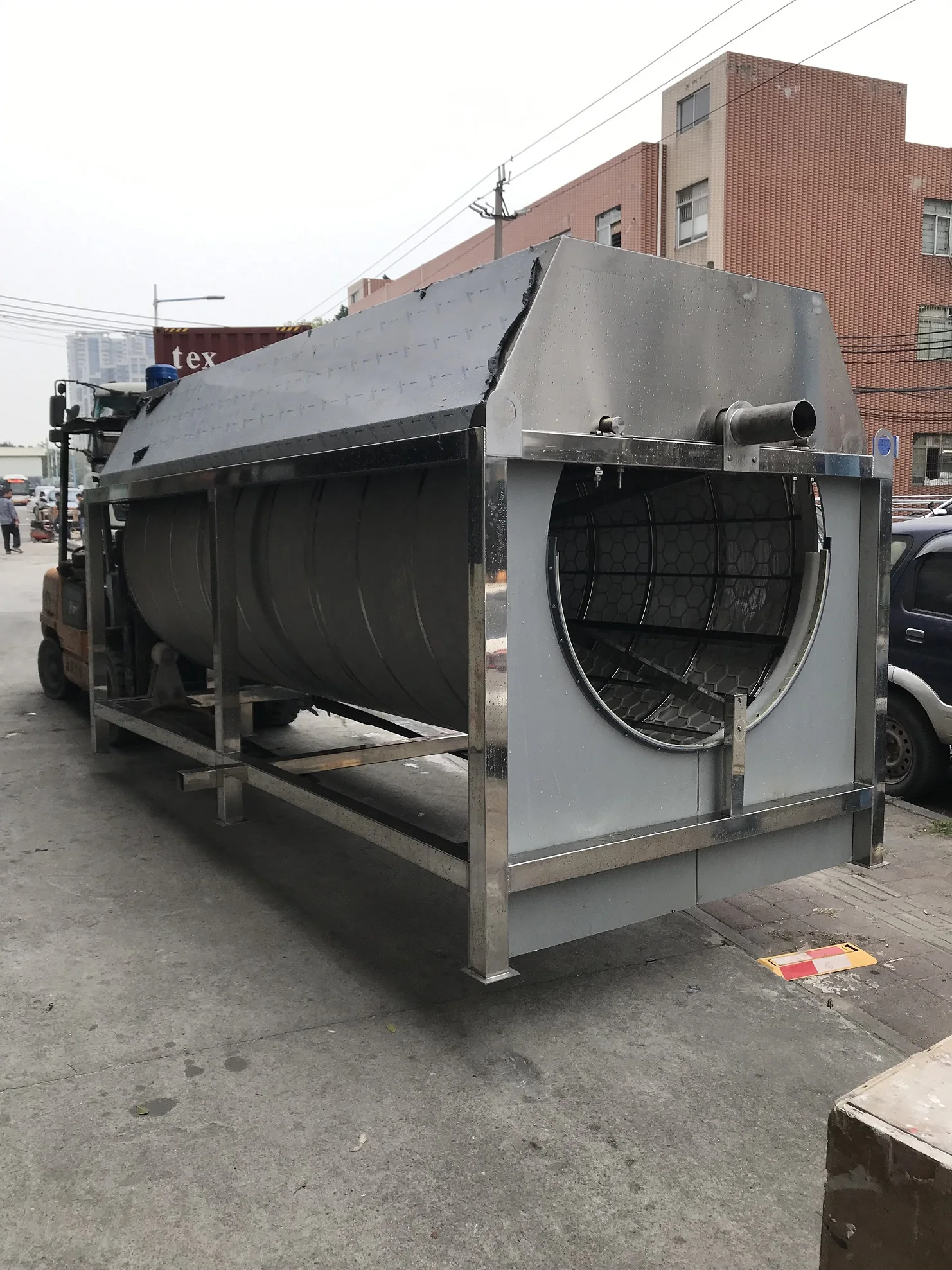 Recirculating Aquaculture Drum Filter Auto Backwash Drum Filter Rotary ...