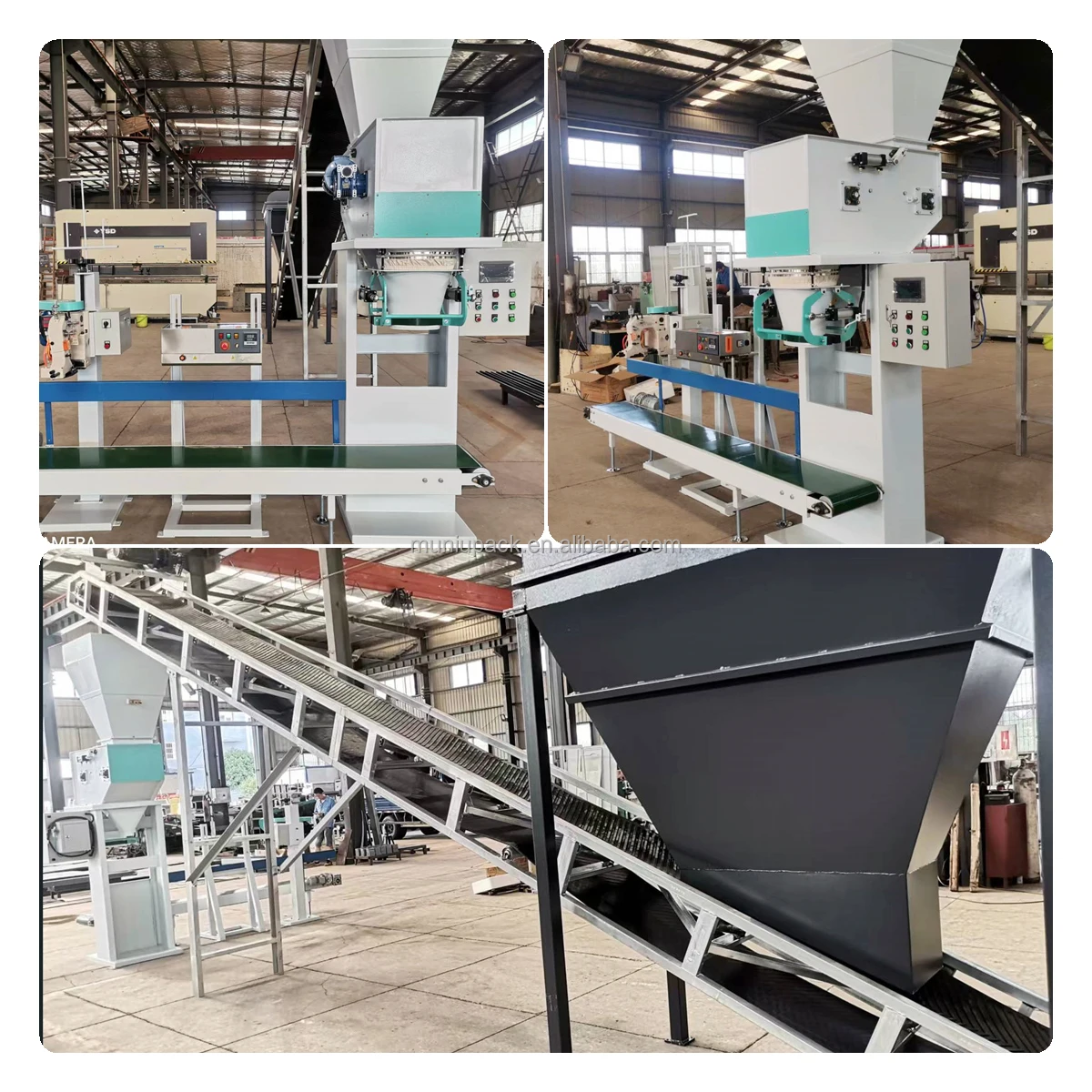 Automatic Open Mouth Bag Weighing Filling Compost Packaging Machine ...