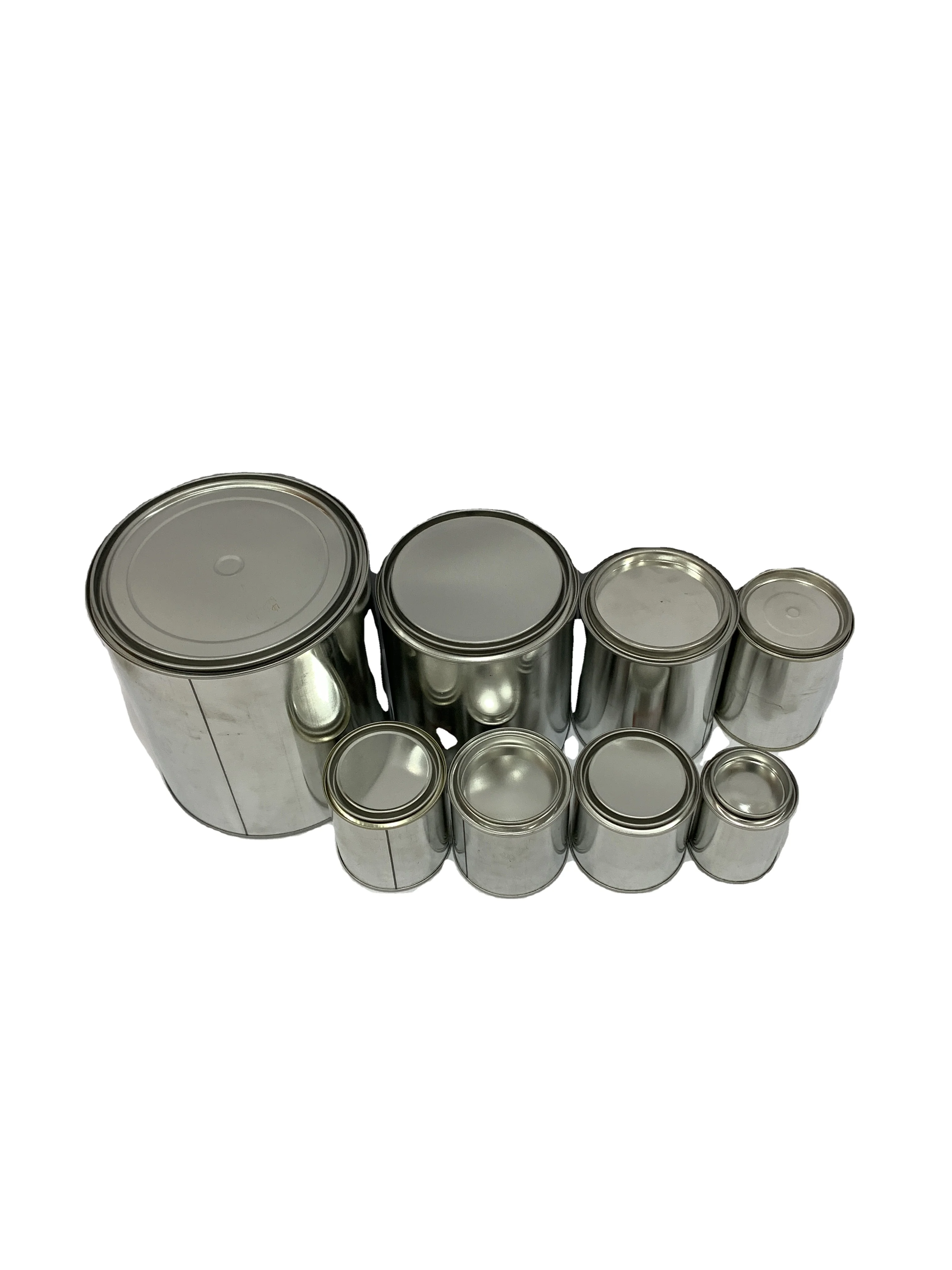 Versatile Metal Tin Cans - Ideal for Paint & Glue Packaging
