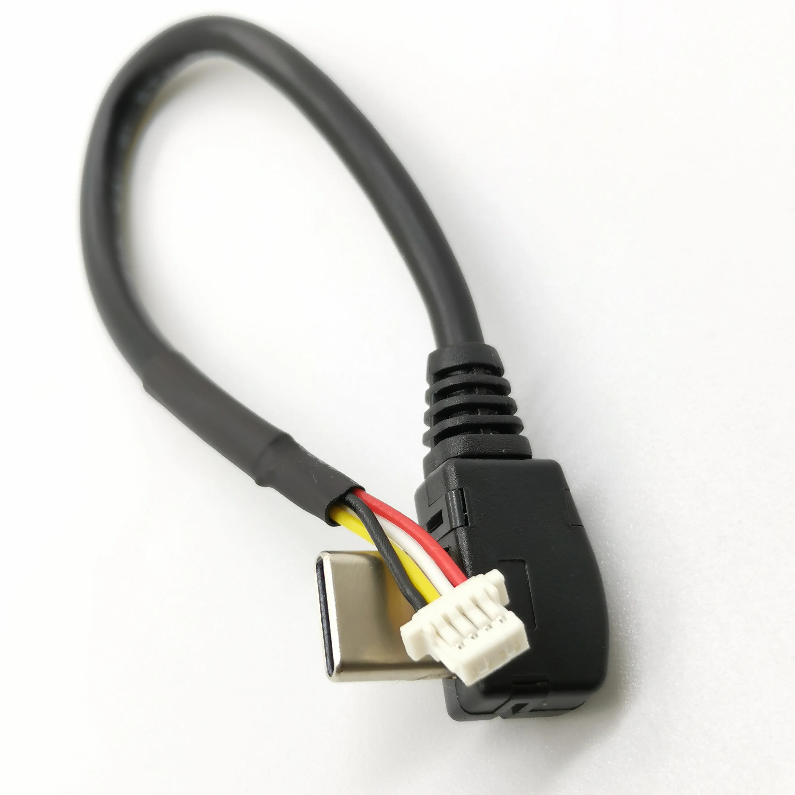 YKT Type 3.0 USB C Male Right Angle to 4 Pin JST-SH Cable