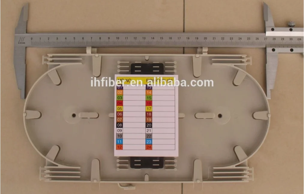 48 core port fiber optic 48 Port splice Tray Fiber Optical Cassette ...