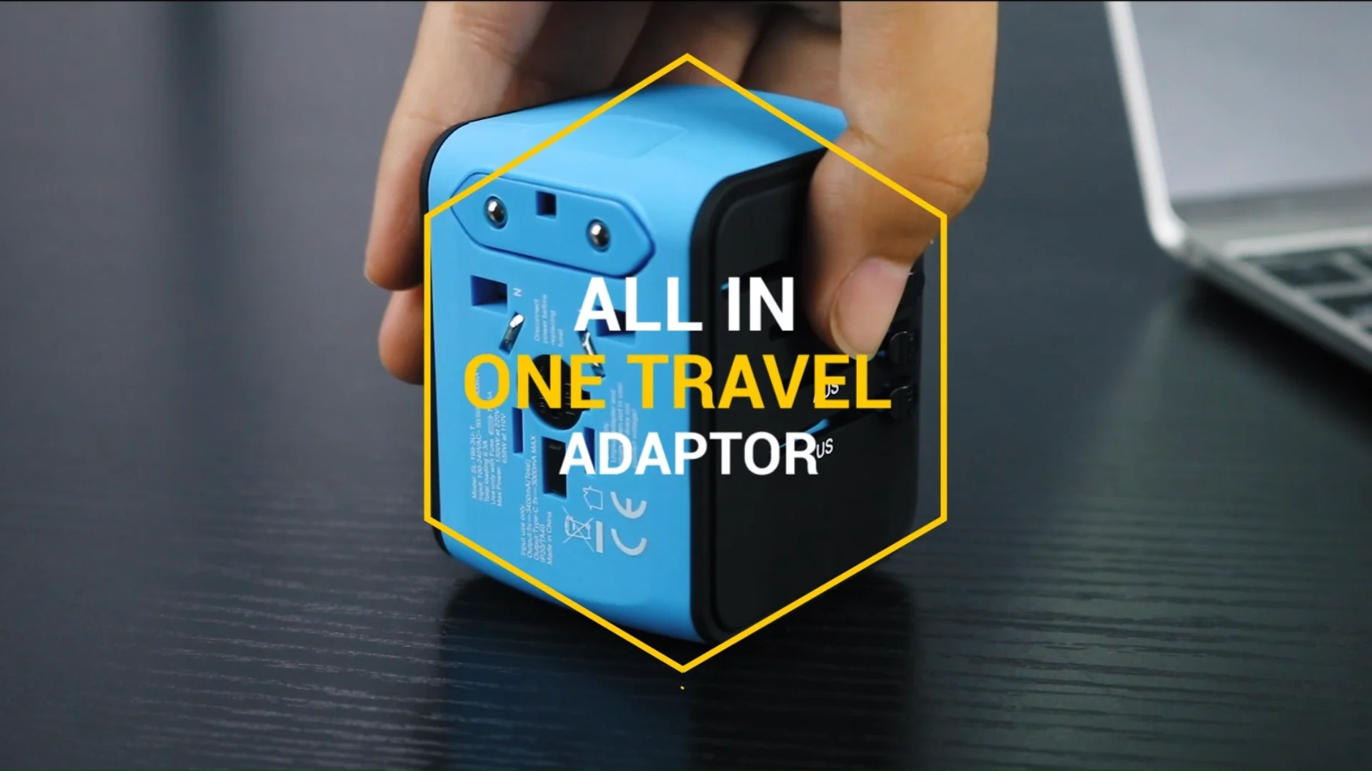 Ac Plug Adapter 4 Usb For Global Travelling Usa Europe Eu Uk Aus ...