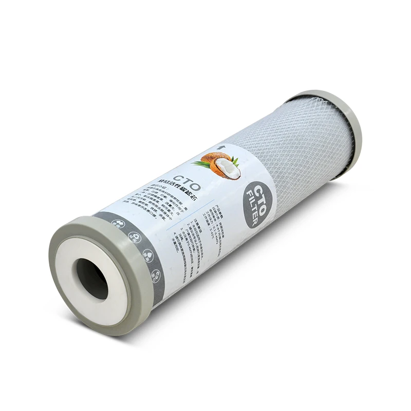10 " Cto Filter Cartridge Water Purifier Filter Element Customized Cto ...