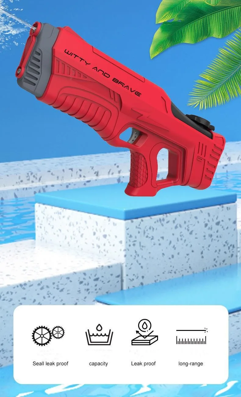 Allogogo Electric Water Gun Outdoor High Pressure Spray Water Fight ...