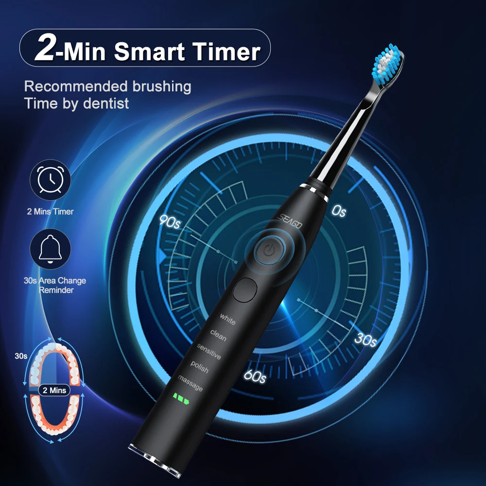 Sg575 Oem Whitening Gum Health 2 Buttons 5 Modes Long Battery 300 Days ...