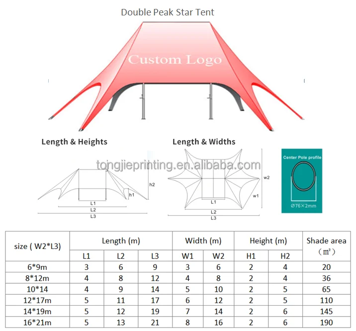 Large Wedding Star Shaped Party Tent Outdoor Tent for Events| Alibaba.com