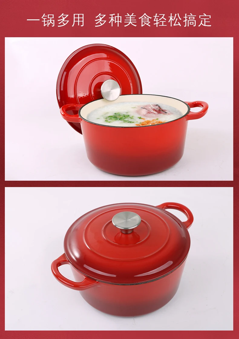 Customized Modern Eco-Friendly Cast Iron Kitchen Ware Sets Large ...
