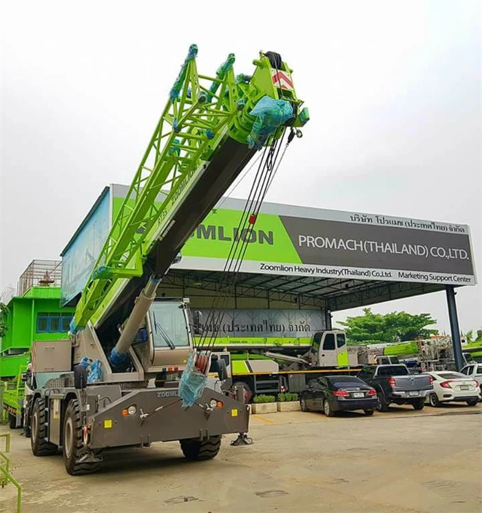 Zoomlion Mobile Crane Truck Cranes 35t - Rough Terrain Cranes RT35 for ...