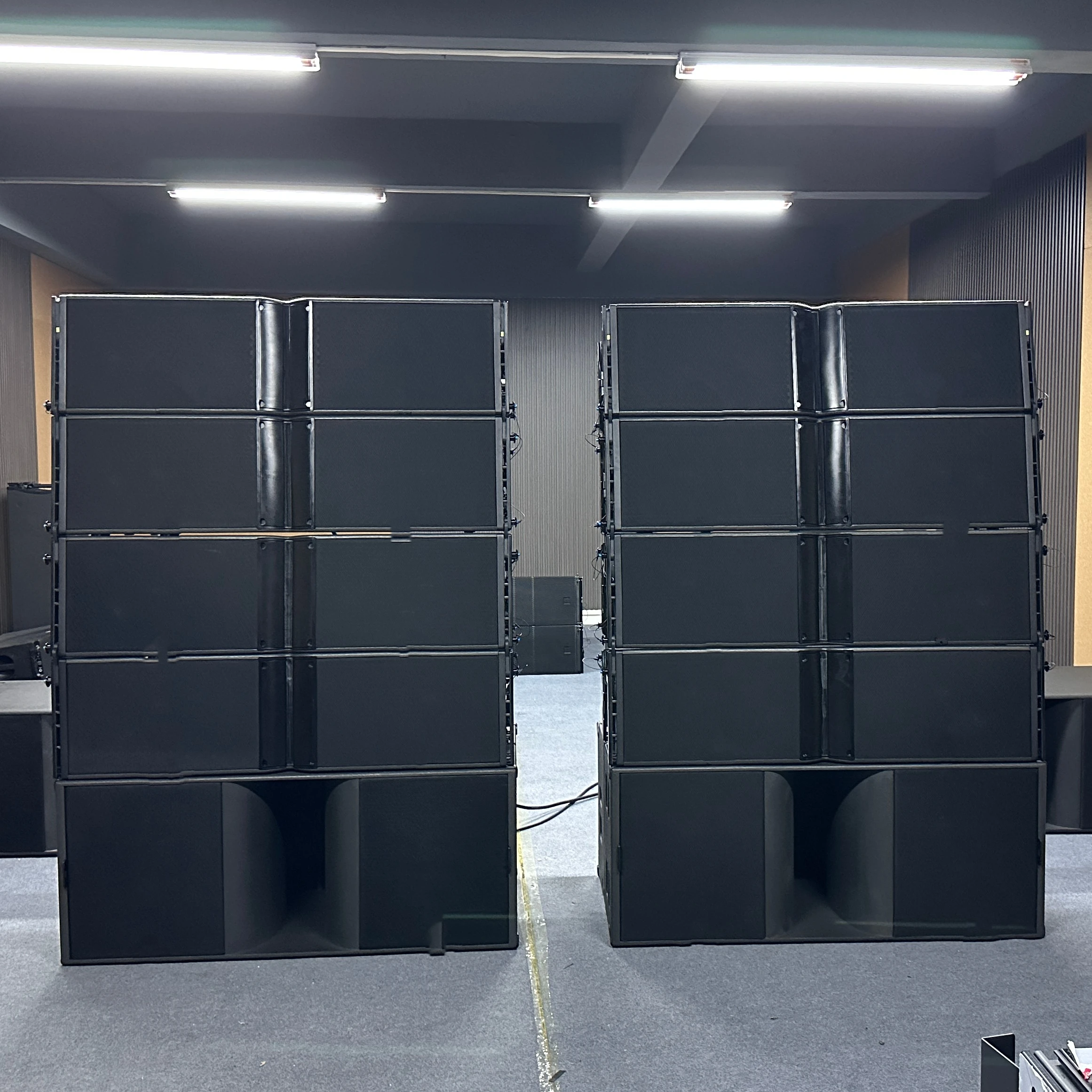 K2 Dual 12 Inch 3 Way Active Line Array Speakers Professional Audio Dj Speaker Set System Audio ...