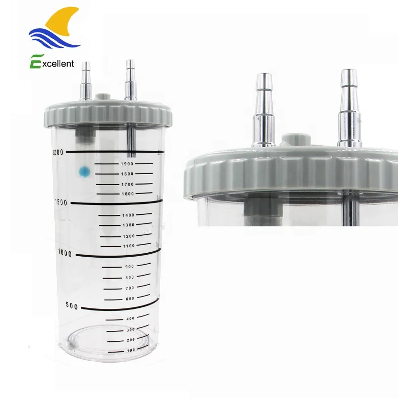 Wall Mounted Reusable Suction Canisters Suction Jar For Suction Unit ...