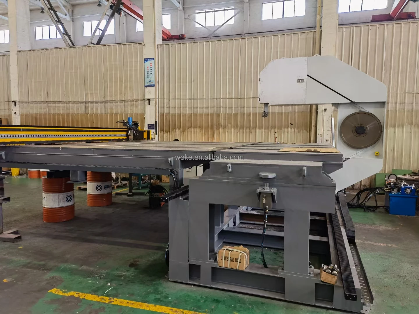Metal Slab Vertical Sawing Machine Aluminium Alloy Sheet Slitting ...