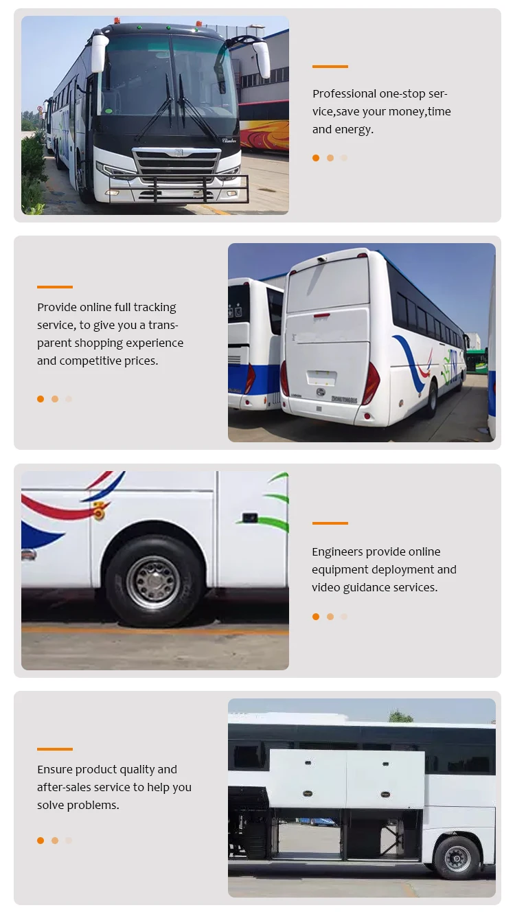 Used Luxury Coach Bus RHD 50 Passenger Bus for Sale