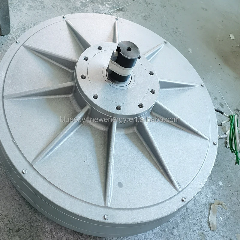 3kw to 10kw Axial Flux Coreless PMG Generator for Wind Turbine