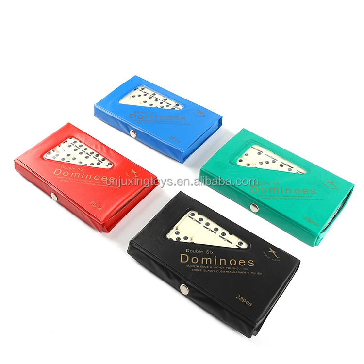 Urea DOMINO SET in PVC CASE - Various Sizes of Dominoes