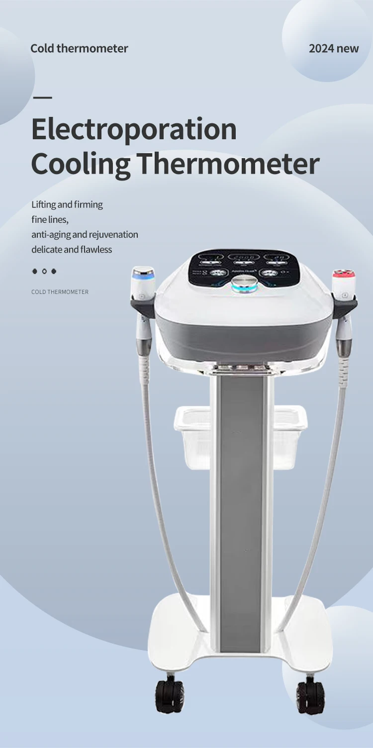 Electroporation D Cool Facial Cooling Lontophoresis Radio Frequency Spa ...