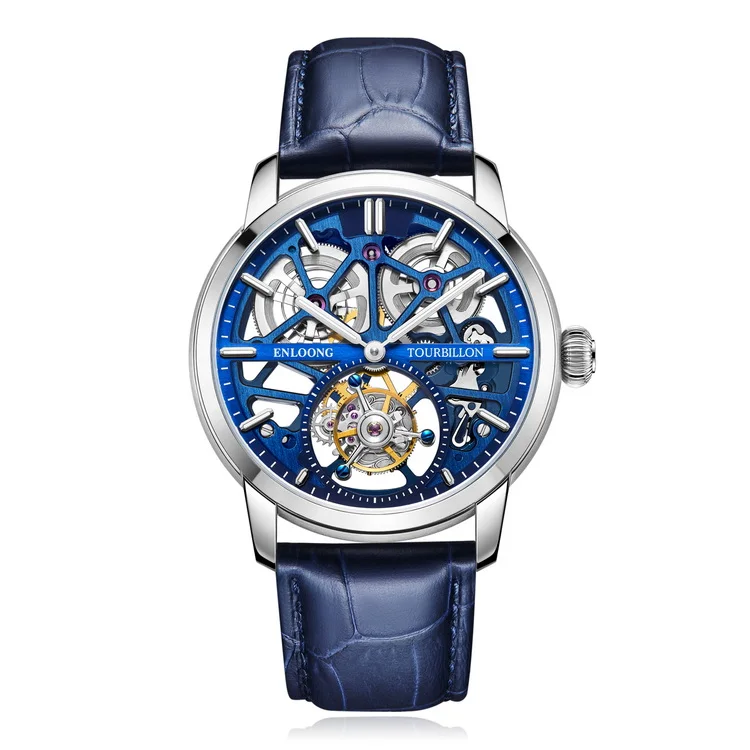 2021 Enloong Real Luxury Tourbillon Watches Men With Long Power Reserve ...