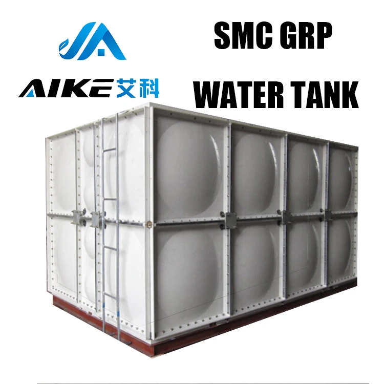 Modular Panel Rectangular Plastic Smc Grp Frp Fiberglass Water Storage ...