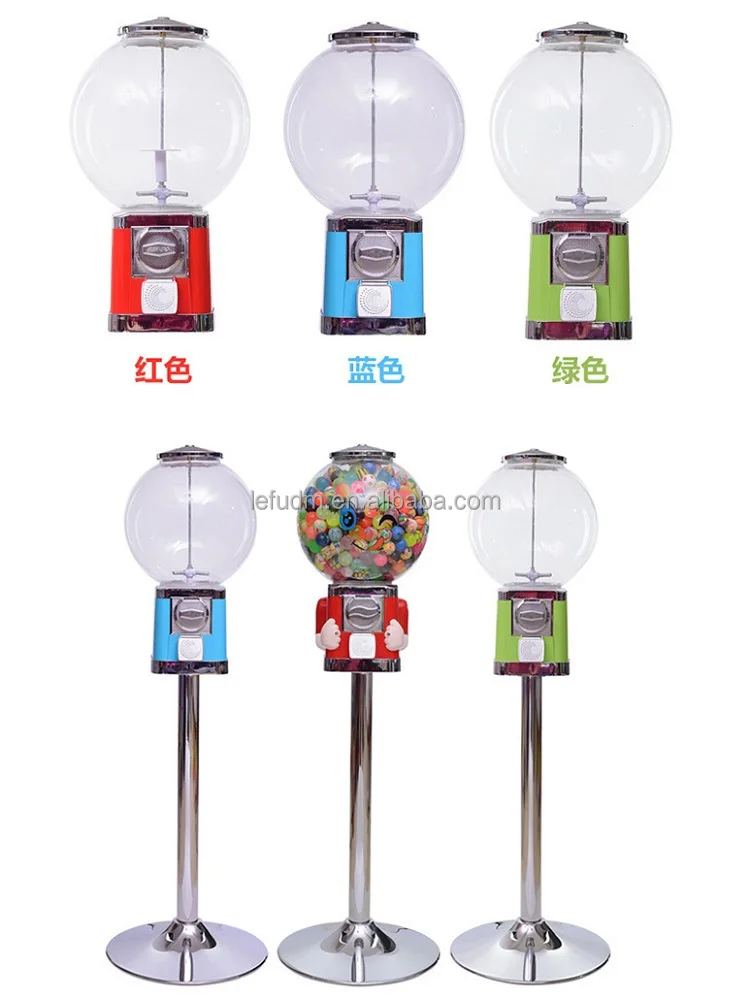 Small Candy Vending Machine with Capsule Toys & Bouncy Balls for Kids