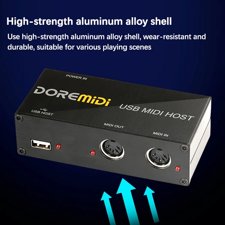 Usb To Midi Host Guitar Effector Midi Synthesizer Midi Generator ...