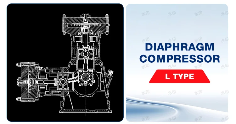 diaphragm compressor gas air compressors hydrogen Process Gas Diaphragm ...
