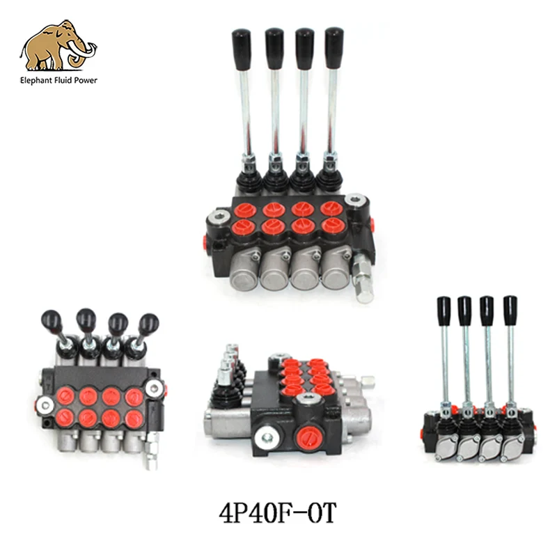 40LPM Hydraulic Directional Monoblock Control Valve for Heavy Machinery