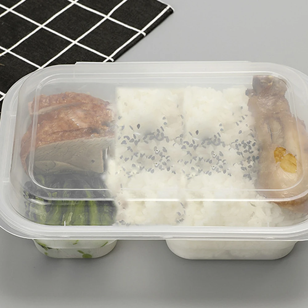 550ml Transparent Microwavable Take Out Storage Plastic Disposable Food ...
