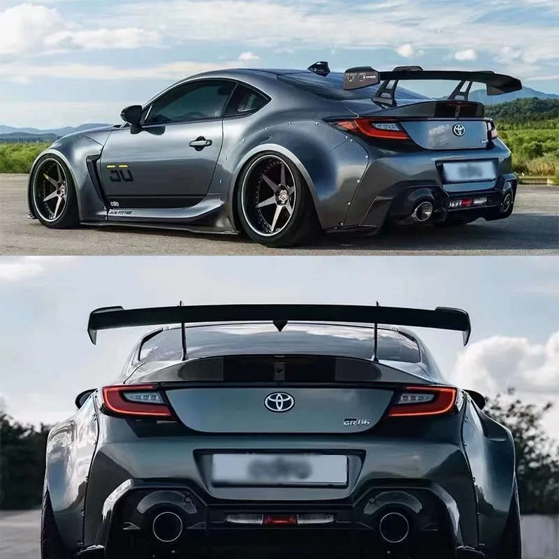 Real Carbon Fiber Rear Wing Fit For Toyota Gr 86 - Buy Carbon Rear Wing ...