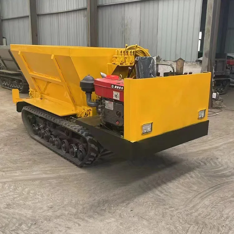 Mini Dumper Crawler Dumper Self Loading All-terrain Full Hydraulic Mini ...