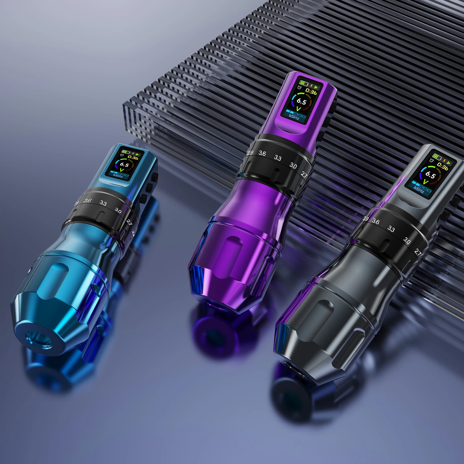 Adjustable Stroke 2.4--4.2mm Inkone Prick Wireless Tattoo Pen Powerful ...