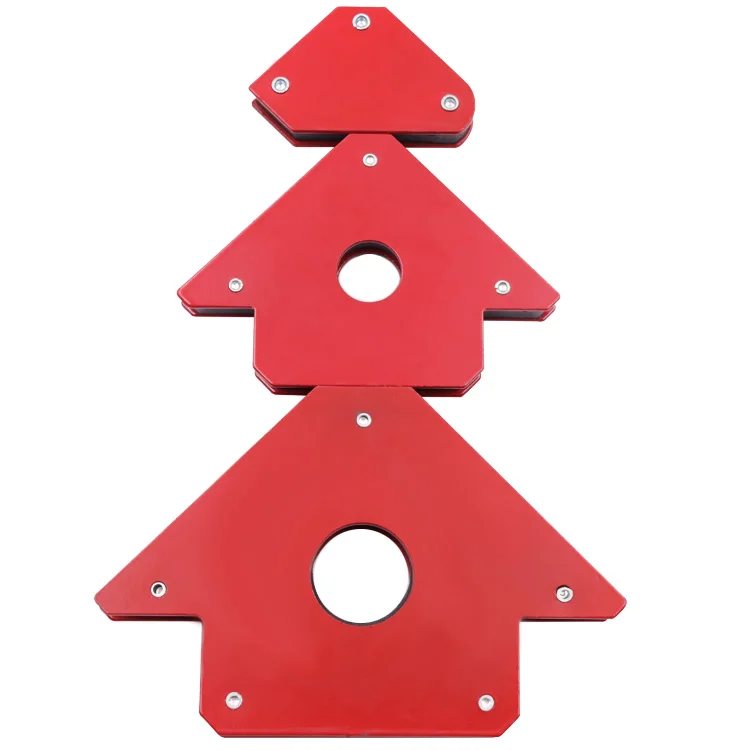 Welding Magnetic Holder Strong Magnet Triangle Arrow Welder Positioner ...