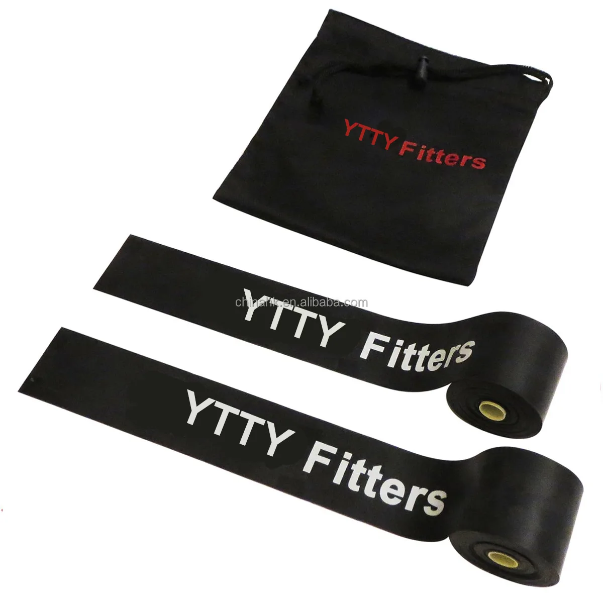 Latex Muscle Floss Strips Nylon Compression Band for Gym Fitness ...