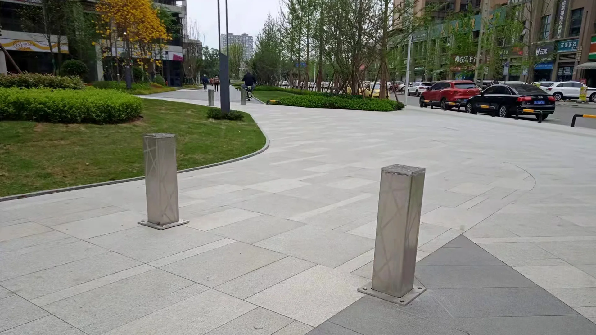Bollard Outdoor Metal Bollard Square Bollard Light - Buy Square Bollard ...