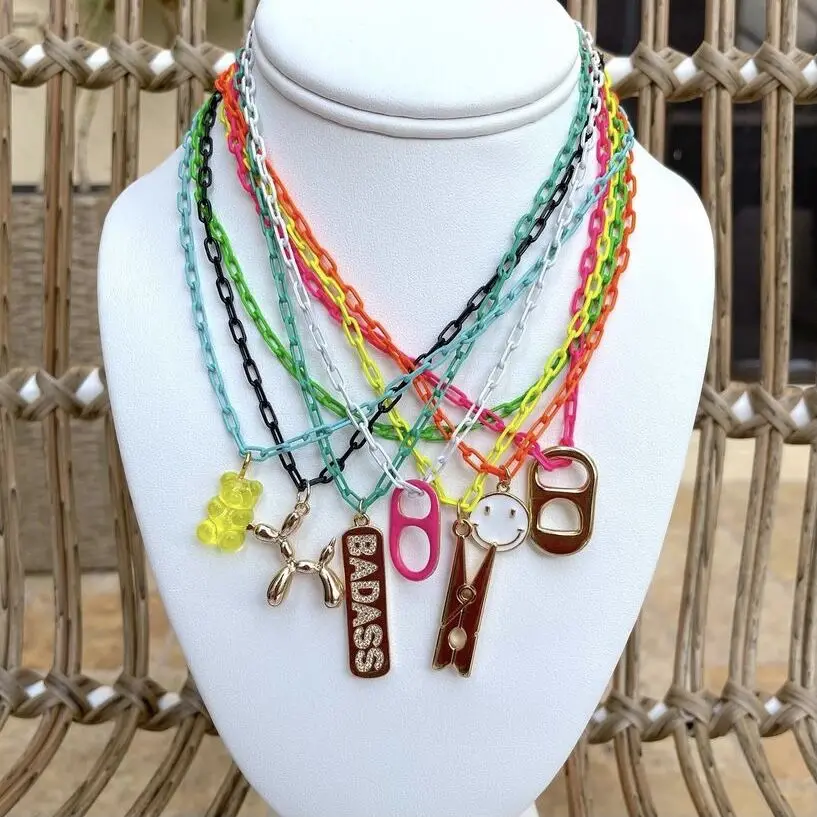 80s Necklaces Women