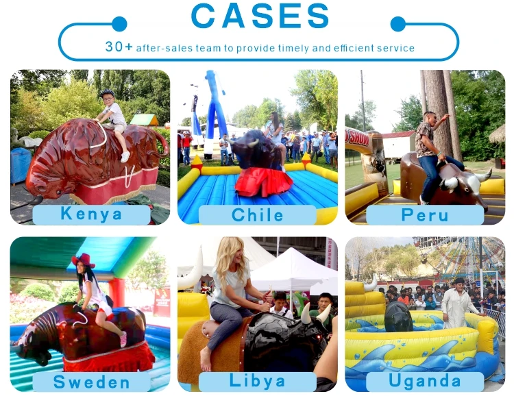 Crazy Ride Redeo Inflatable Mechanical Bull Ride Machine Adults ...