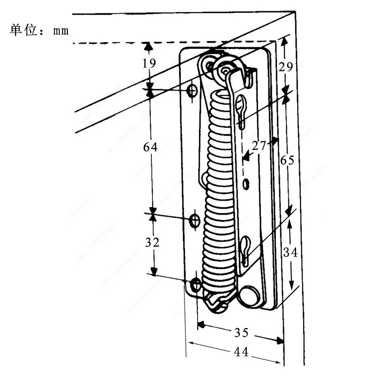 90 Degree Scissor Hinge for Cabinet Doors – Adjustable Cold Rolled ...