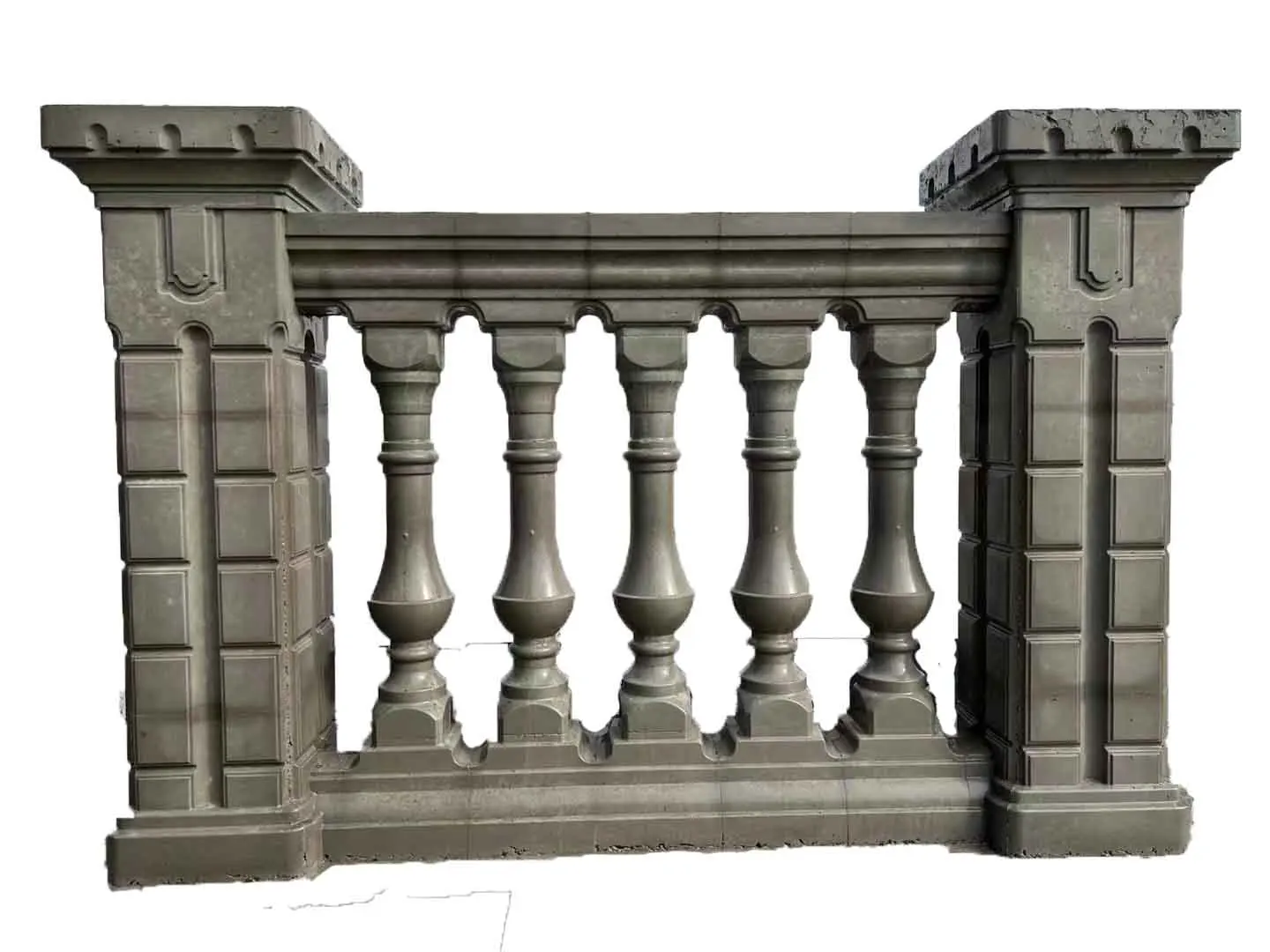 Precasting Plastic Concrete Fence Balustrades Handrails Molds - Buy ...