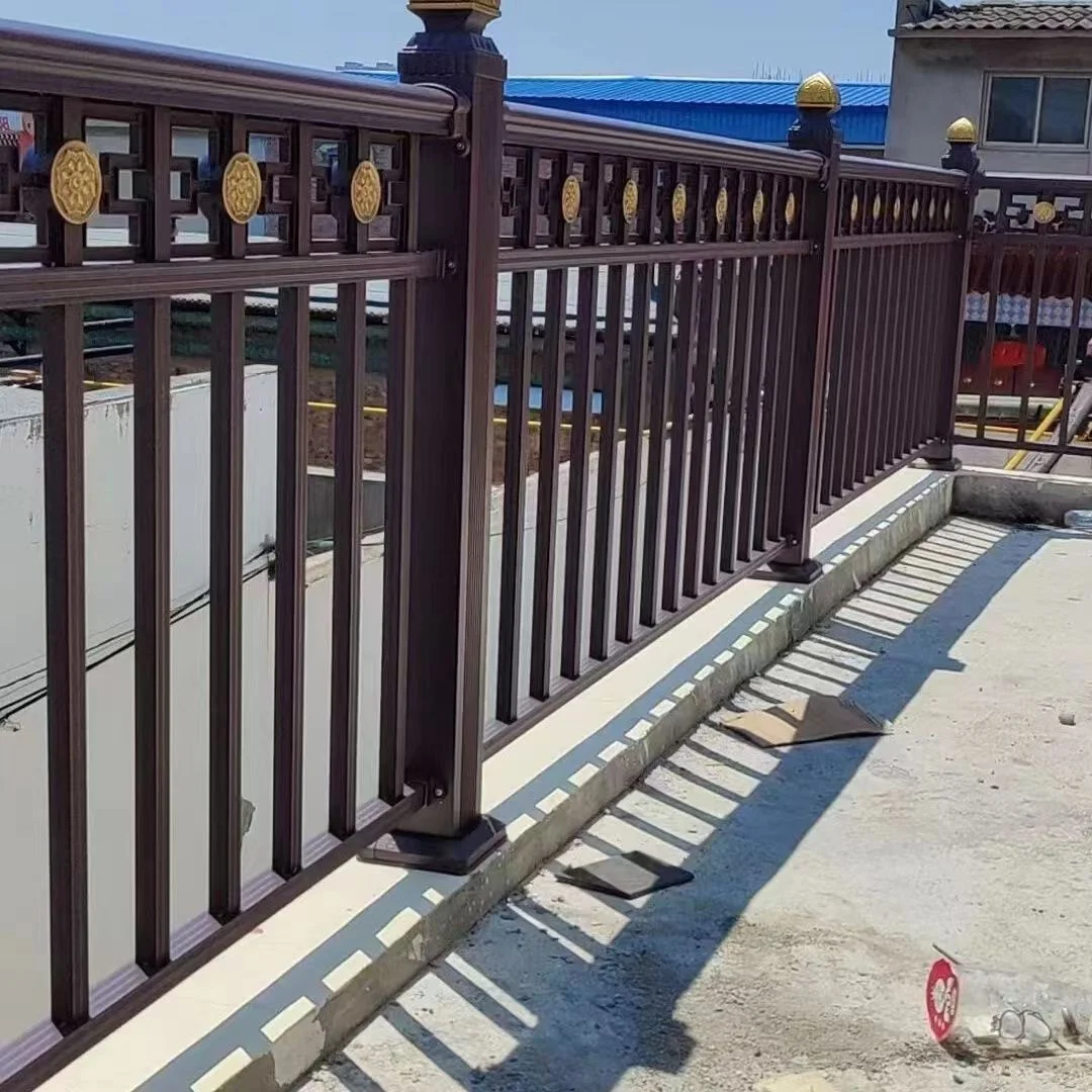 Villa Steel Guardrail Outdoor Louver Railing Roof Terrace Balcony New ...