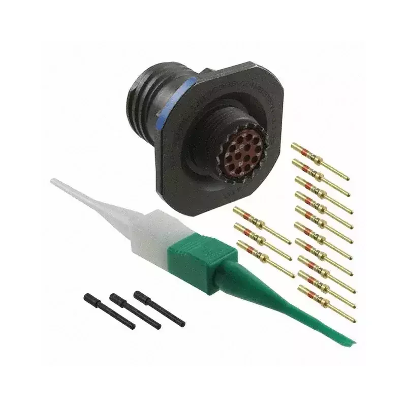 D38999/24WB35PN 13 Position Connector MIL-DTL-38999 Series III Receptacle Male Pins Crimp D38999 ...