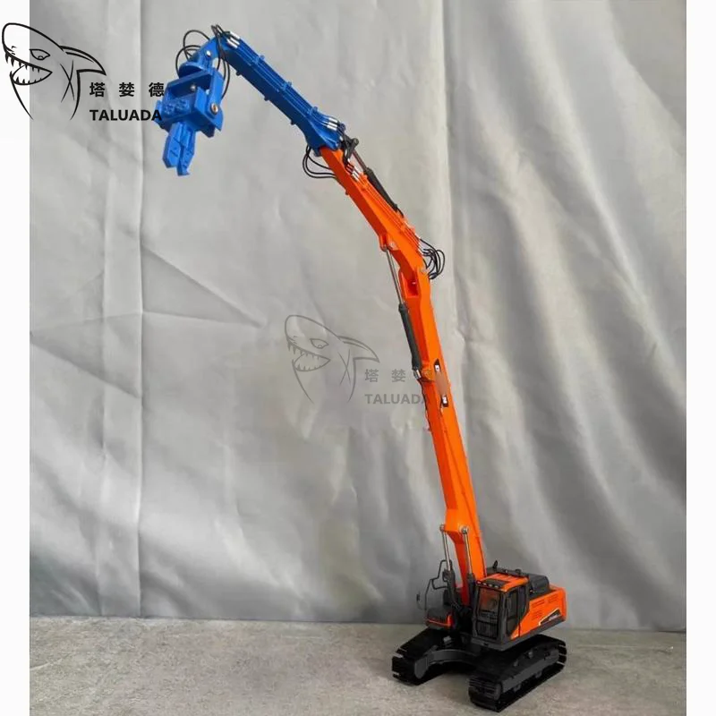 Taluada Alloy 1:50 Scale Dx380lc-9c Pile Driver Telescopic Arm Model ...