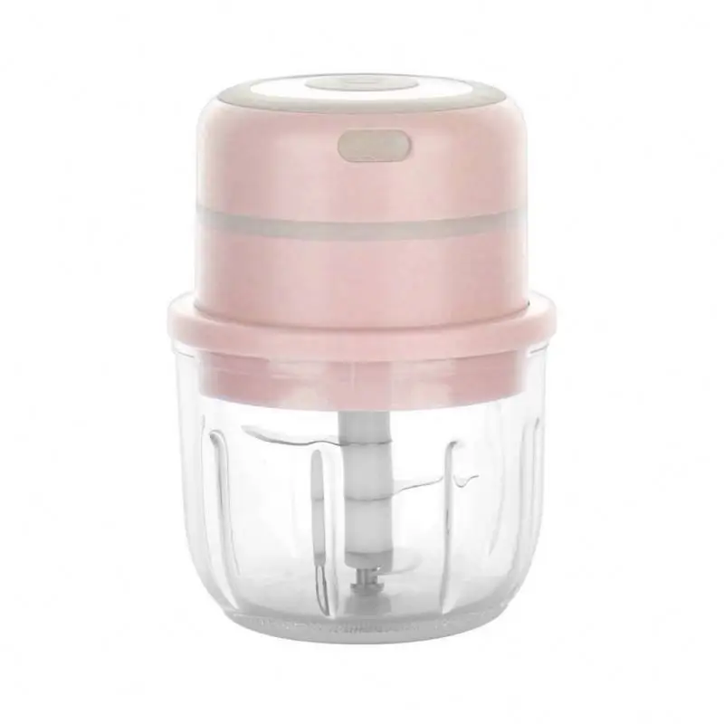 Mini Electric Food Garlic Grinder Chopper Usb Rechargeable Vegetable ...