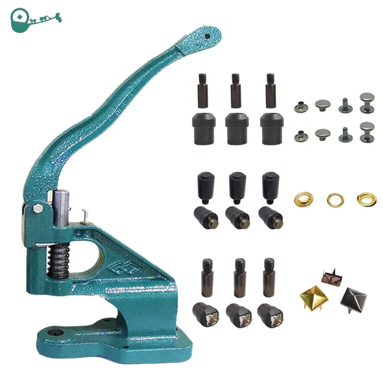 Low Price Eyelet Hand Press Machine For Rivet Eyelet Grommets Eyelets ...