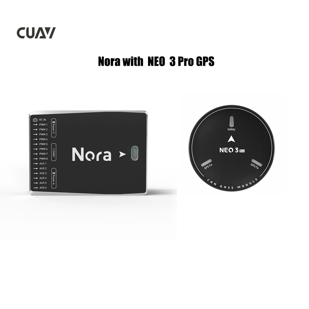 Cuav Nora Pixhawk Open Source Flight Controller With Gps Neo V2/ Gps Neo 3 Pro For Pixhawk4 ...