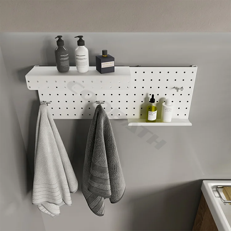 Multifunctional Home Room Organizer Decor Shelf Hole Board Free ...