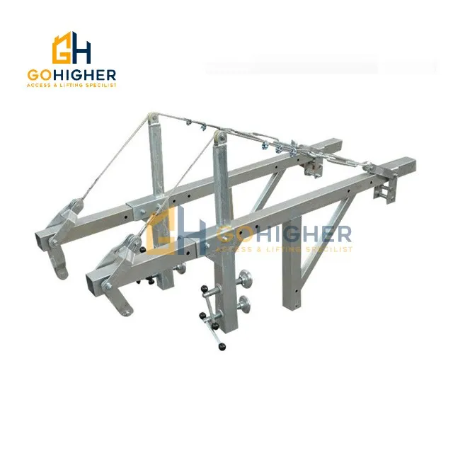 suspended working platform galvanized parapet clamps zlp630 portable ...