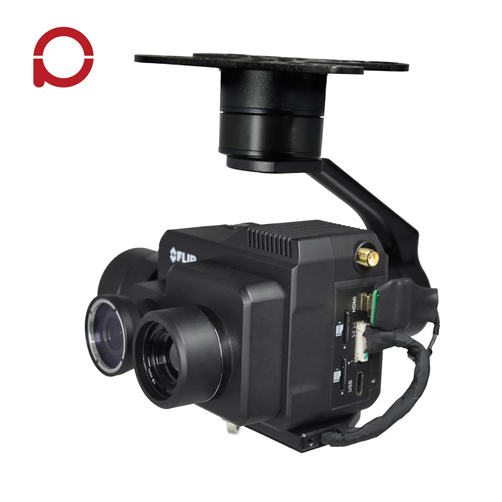 Uav / Drone Camera Gimbal / Stabilizer Payload Specialized For Flir Duo ...