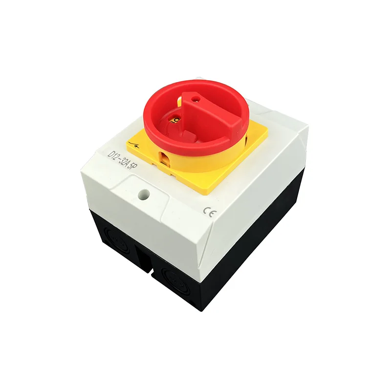 D12-40A 3P Waterproof Grey Ac Isolator Switch for Solar